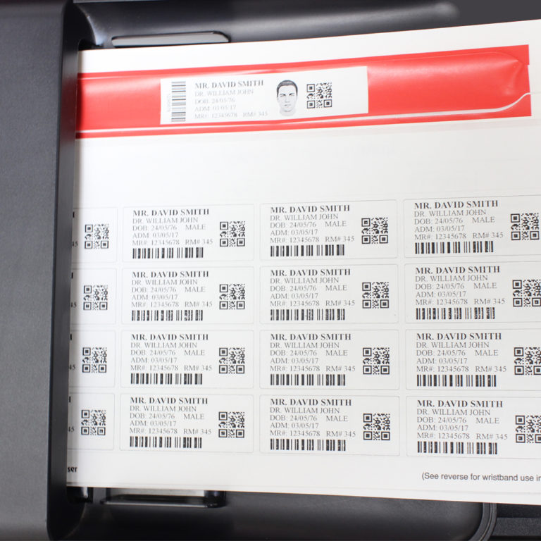 Laser Printable Wristbands & Patient Chart Labels | SIVA Group ...